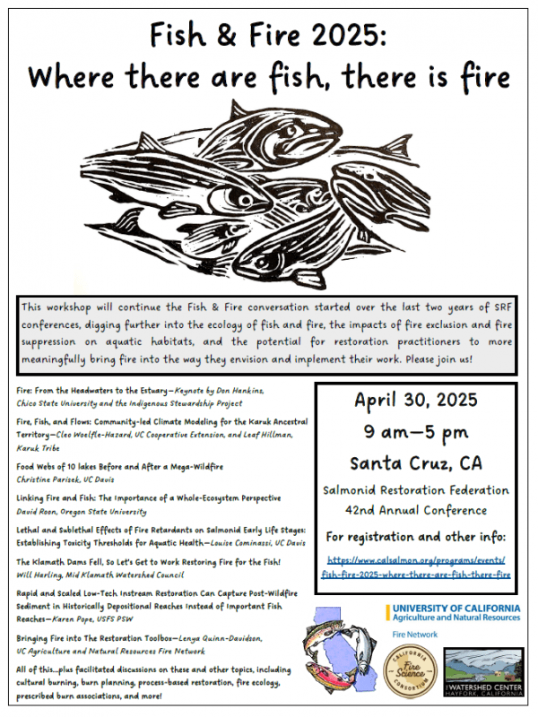 Fish & Fire 2025: Where There Are Fish, There is Fire | Salmonid ...